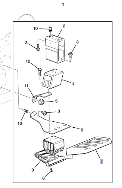 22799290 - Step Pad 2015-2019 GM | GMPartsNow