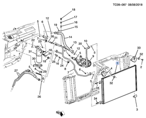 20913751 - Condenser 1999-2014 GM | GMPartsNow