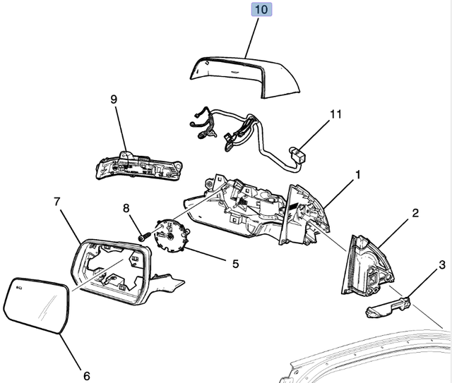 84291831 - Mirror Cover 2018-2024 GM | GMPartsNow