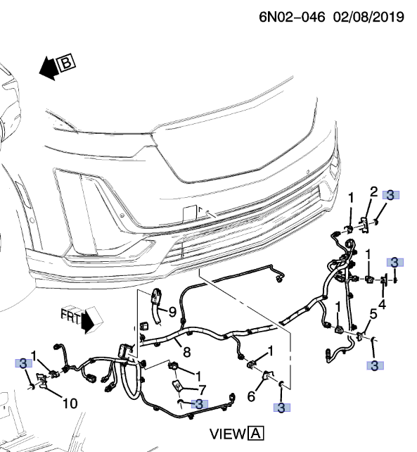 13598576 - Park Sensor Retainer 2019-2023 GM | GMPartsNow