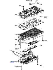 24275872 - Valve ASM-CONT SOL (W/ BODY & TCM) Number 314 in picture ...