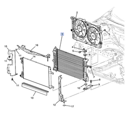 22883363 - Radiator 2013-2019 GM | GMPartsNow