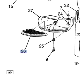 84227859 - Bumper Step Pad 2019-2024 GM | GMPartsNow