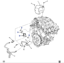12658552 - Mechanical Fuel Pump with Gasket and Bolts 2008-2017 GM ...