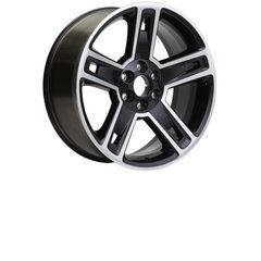 19301160 - 22x9-Inch Aluminum 5-Split-Spoke Wheels in Ultra Bright ...