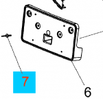 11516807 - License Bracket Rivet (DOES NOT COME WITH ALL OF THE ...