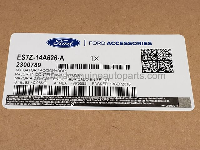 Dash Cams, Alarms & Security Genuine Ford Keyless Entry Keypad ES7Z ...