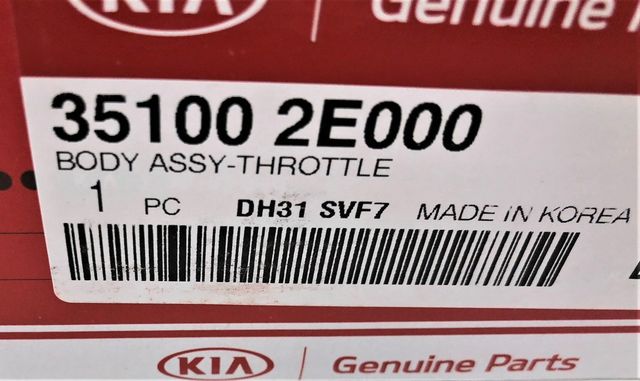 35100-2E000 - Throttle Body 2012-2019 Kia | Kia.Parts Store
