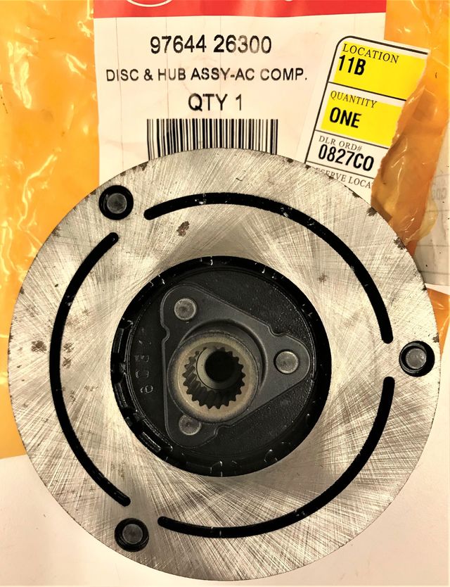97644-26300 - A/C Compressor Clutch Hub 2001-2006 Kia | Kia.Parts Store