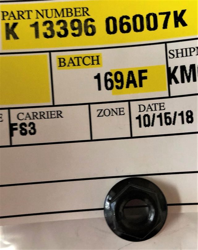 13396-06007K - A/C Refrigerant Line Nut 2001-2023 Kia | Kia.Parts Store