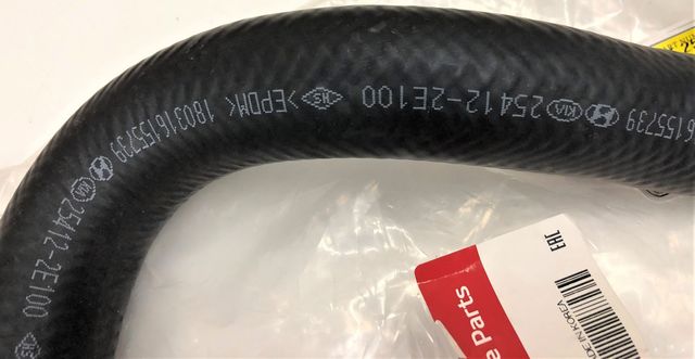 25412-2E100 - Lower Hose 2005-2010 Kia Sportage | Kia.Parts Store