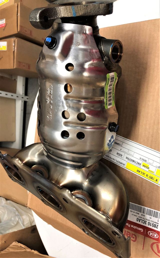 28510-3CLA0 - Catalytic Converter With Integrated Exhaust Manifold 2016 ...