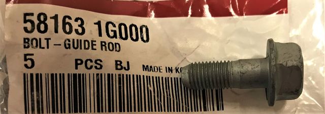 58163-1G000 - Disc Brake Caliper Pin Bolt 2006-2025 Kia | Kia.Parts Store