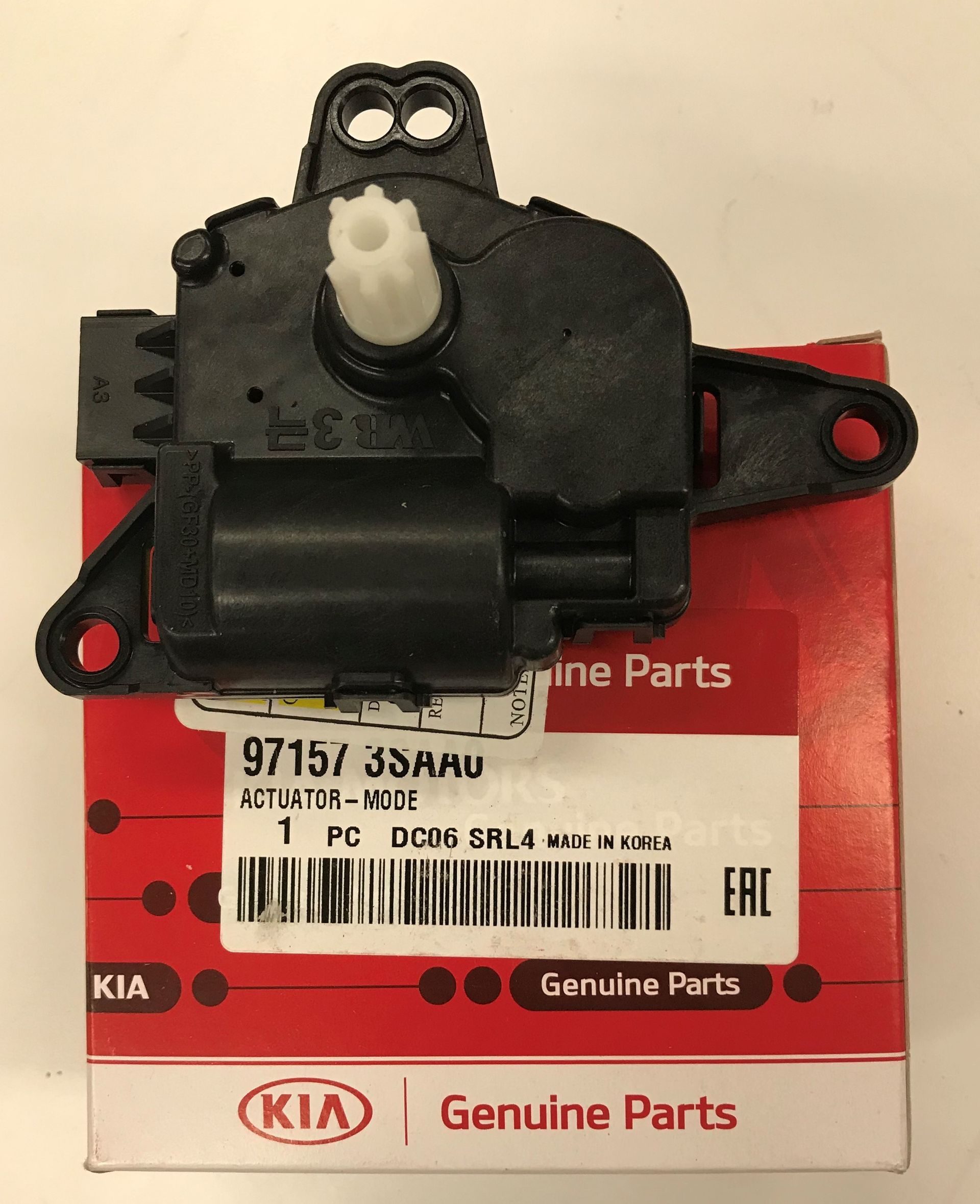 97157-3SAA0 - HVAC Air Inlet Door Actuator 2011-2018 Kia | Kia.Parts Store