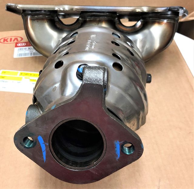 28510-3CLA0 - Catalytic Converter With Integrated Exhaust Manifold 2016 ...