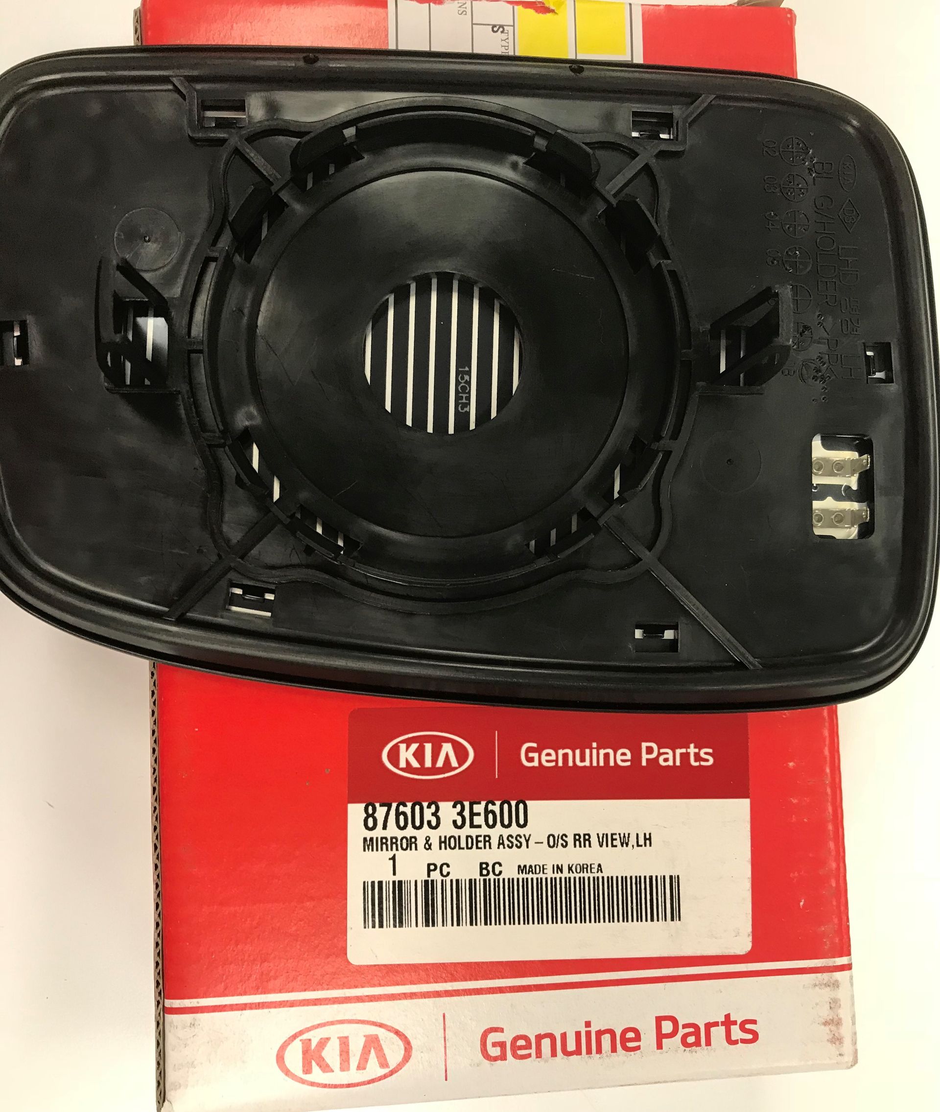 2003-2009 Kia Sorento Mirror Glass 87603-3E600 Kia Parts Store Kia ...