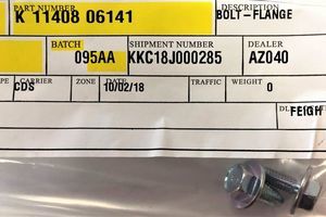 11408-06141 - Door Window Glass Surround Channel Bolt 2005-2025 Kia ...