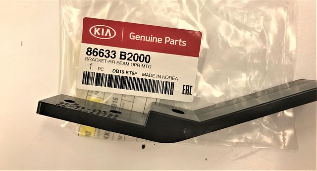 86633-B2000 - Impact Bar Upper Bracket 2014-2019 Kia | Kia.Parts Store