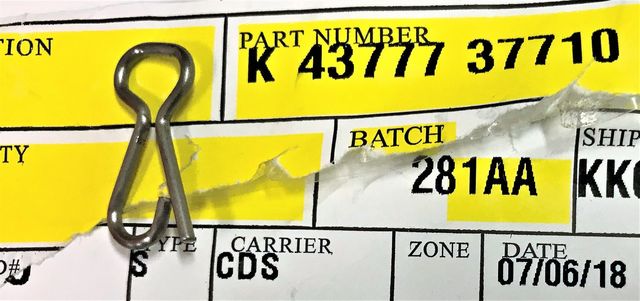 43777-37710 - Steering Tie Rod End Cotter Pin 2011-2025 Kia | Kia.Parts ...