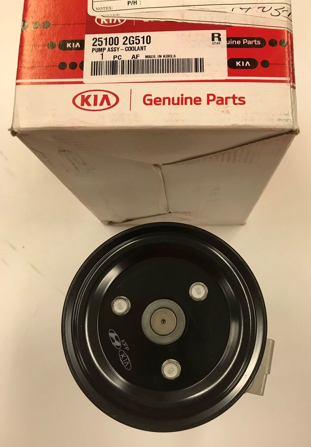 25100-2G510 - Water Pump 2011-2016 Kia | Kia.Parts Store