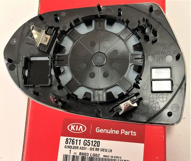 87611-G5120 - Mirror Glass 2017-2022 Kia | Kia.Parts Store