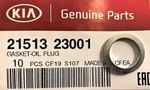 21513-23001 - Drain Plug Gasket 2001-2025 Kia | Kia.Parts Store