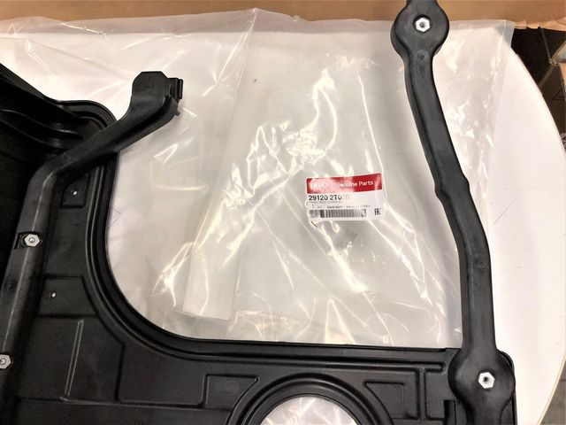 29120-2T000 - Radiator Support Splash Shield 2011-2016 Kia Optima | Kia ...