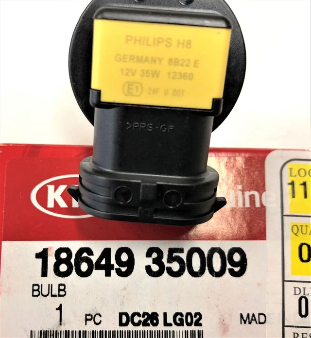 18649-35009 - Fog Lamp Bulb 2005-2014 Kia | Kia.Parts Store