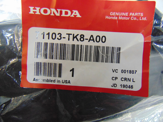 2011-2013 Honda Odyssey Outer Grille 71103-TK8-A00 | Genuine Honda Parts