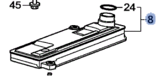 25420-5LJ-003 - 2015-2021 Honda - Strainer Assembly (Cvt) | Genuine ...