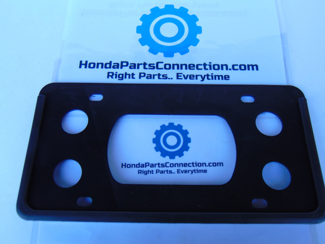 71145-SD4-671 - Frame Front License Plate - 1988-2006 Honda | Genuine ...