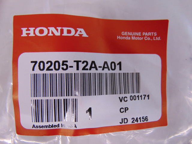 70205-T2A-A01 - 2013-2025 Honda - Seal Sunroof Glass | Genuine Honda Parts