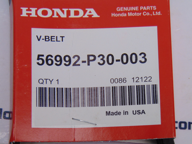 56992-P30-003 - Belt, Power Steering Pump (Bando) - 1994-1997 Honda ...