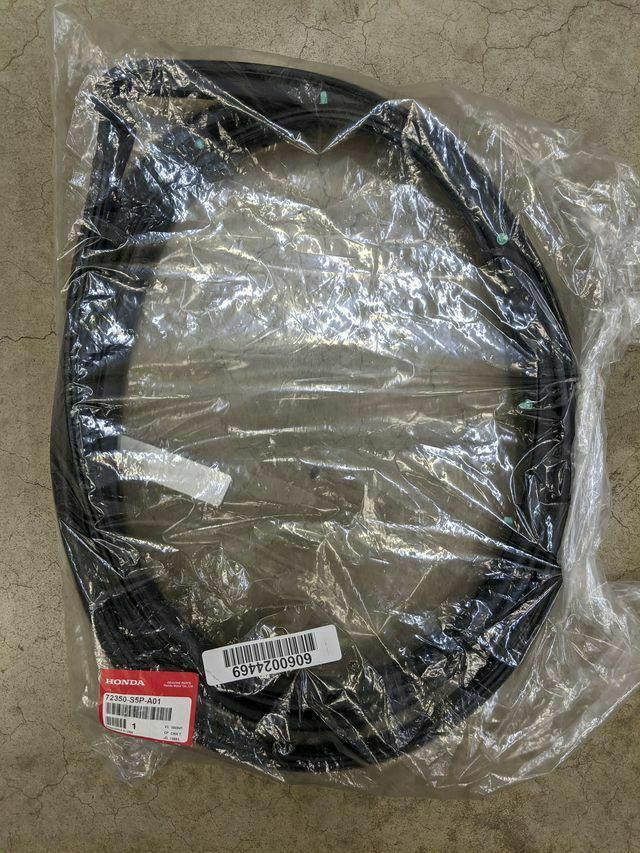 72350-TBA-A01 - Weatherstrip L Front Door - 2016-2020 Honda Civic ...