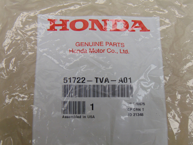 51722-TVA-A01 - Rubber, Front strut Bump Stop - 2018-2020 Honda Accord ...