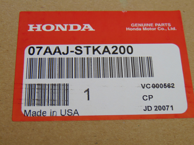 07AAJ-STKA200 - Reflector Set | Genuine Honda Parts