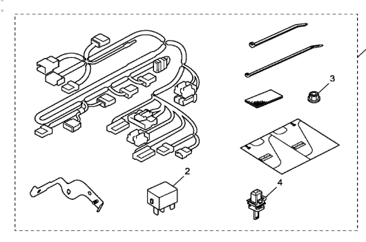 2012 Honda Civic Remote Engine Start Attachment 08E92-TR0-100 | Honda ...