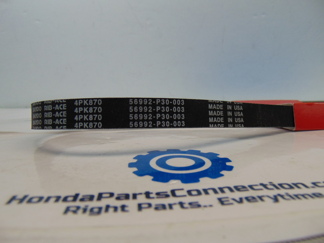 56992-P30-003 - Belt, Power Steering Pump (Bando) - 1994-1997 Honda ...