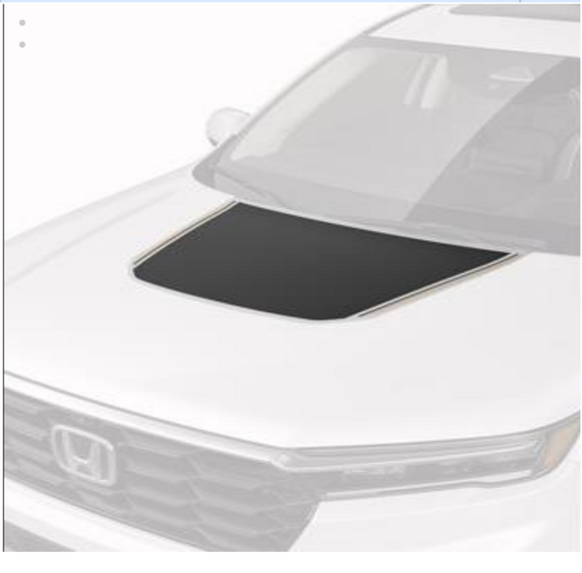 2023-2025 Honda Pilot Hood Decal, Bronze, Hpd 08F30-T90-100A | Genuine ...
