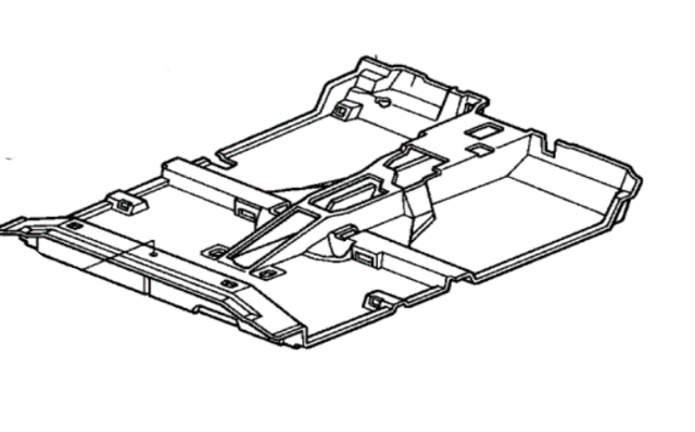83301-S5D-A00ZC - Carpet Floor *YR239L* | Genuine Honda Parts