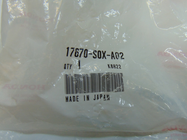 17670-S0X-A02 - Cap, Fuel Filler (Toyoda) - 2002-2004 Honda | Genuine ...