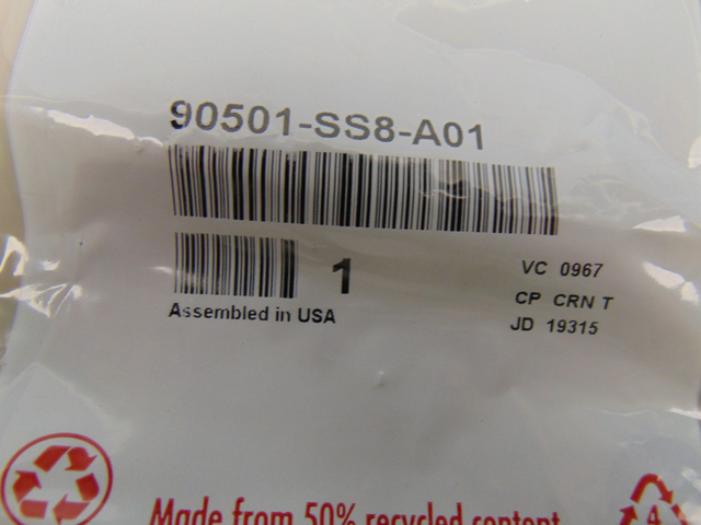 90501-SS8-A01 - 2005-2022 Honda - Retainer | Honda Parts Cheap