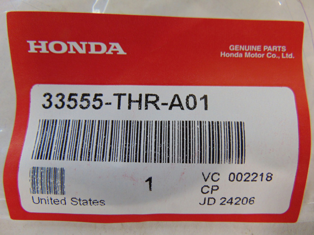 33555-THR-A01 - 2018-2024 Honda Odyssey - Reflector Assembly L Rear ...