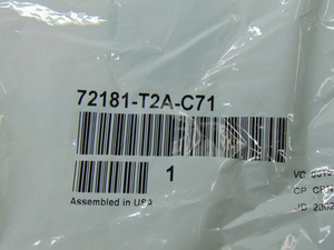 72181-T2A-C71 - Handle L Front - 2013-2017 Honda Accord | Genuine Honda ...