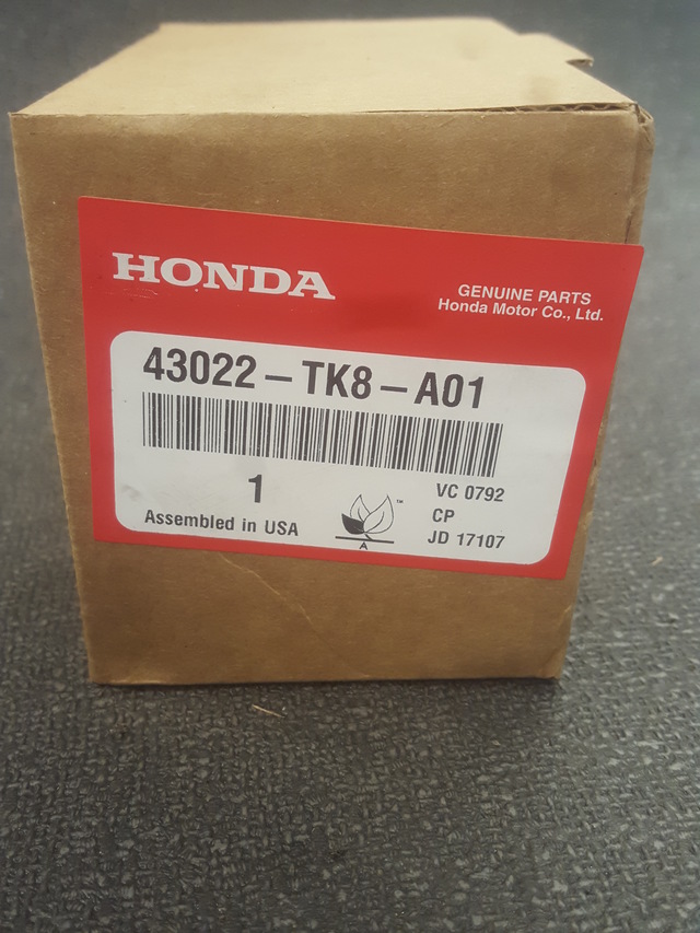 2011-2017 Honda Odyssey Rear Brake Pad Set | Genuine Honda Parts