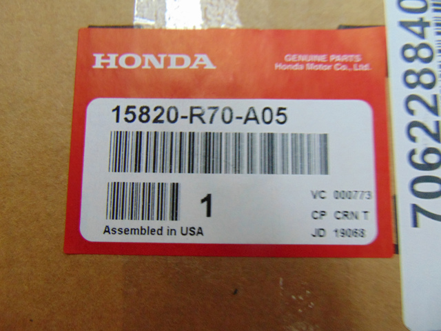 15820-R70-A05 - Valve Assembly Rear Spool - 2008-2017 Honda | Honda ...