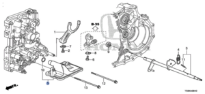 25420-RPC-003 - 2006-2015 Honda - Strainer Assembly (Atf) | Genuine ...