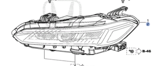 33150-T20-A52 - 2022-2025 Honda Civic - Headlamp Assembly | Genuine ...