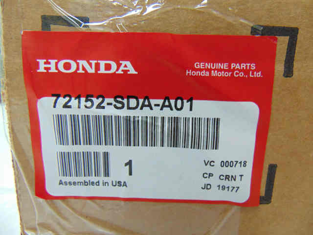 72152-SDA-A01 - Lock Assembly - 2004-2007 Honda Accord | Genuine Honda ...