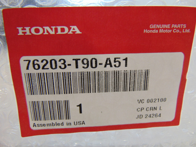 76203-T90-A51 - 2023-2025 Honda Pilot - Mirror Glass | Honda Parts Guys